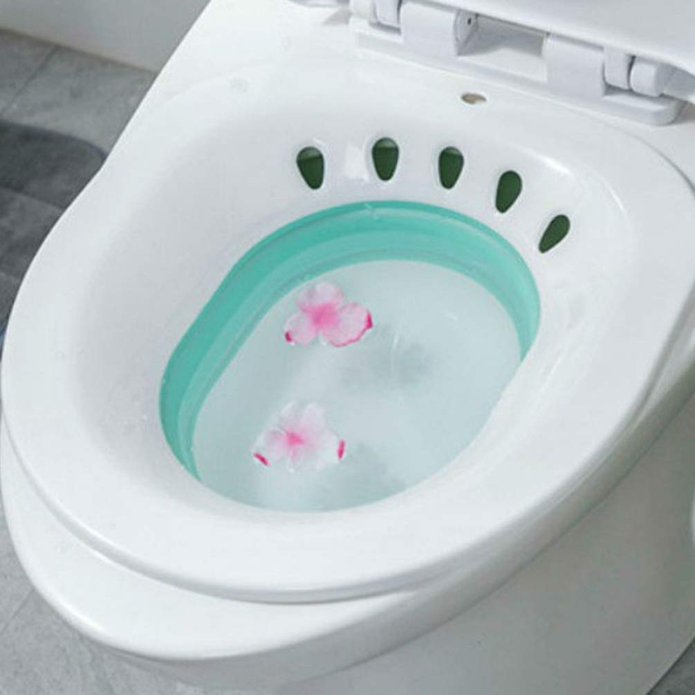 Cabilock 1pc Sitz Bath for Hemorrhoids Sitz Bath Elderly Female Private Part Womens Toilet Bidet Sitz Toilet Sitz Bath for Toilet Hip Bath Pregnant Woman Basin No Squatting