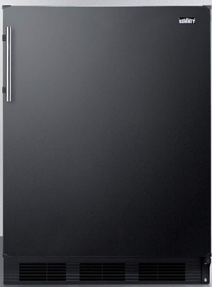 Summit CT663BK 24" Compact Refrigerator in Black