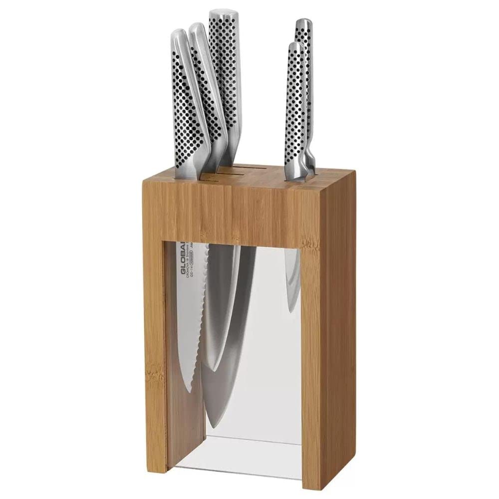 Global Osaka 6 Piece Knife Block Set