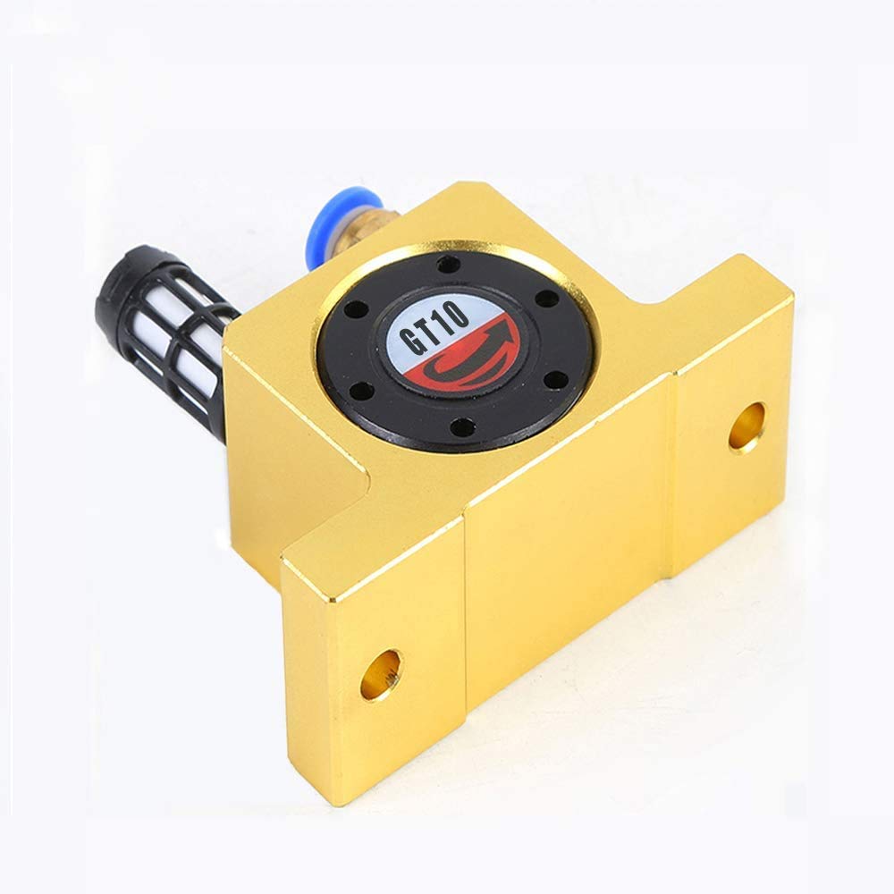 GT10 Pneumatic Control Turbine Vibrator, G 1/8" Pneumatic Tools Noiseless Pneumatic Fittings Pneumatic Oscillator