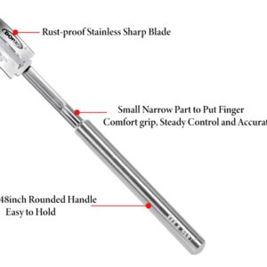 JILLMO Bread Lame, Stainless Steel Bread Scoring Tool with 10 Blades