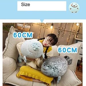 Fourd 1pc Soft 30-80cm Soft Sea Lion Plush Toys Sea World Animal Seal Plush Stuffed Doll Baby Sleeping Pillow Kids Girls Gifts