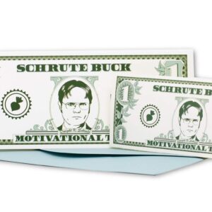 Chillkat Schrute Buck Birthday Card with Sticker, The Office TV Show (1)