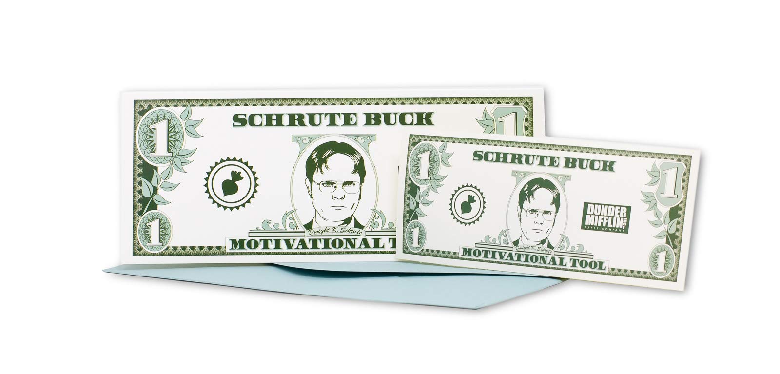 Chillkat Schrute Buck Birthday Card with Sticker, The Office TV Show (1)