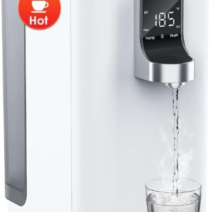 Waterdrop K19-H Countertop Reverse Osmosis System, Instant Hot Water Dispenser, Reverse Osmosis Water Filter Countertop, 3:1 Pure to Drain, 4 Temperature Options, No Installation