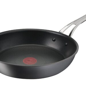 Tefal Jamie Oliver Cook’s Classics Frying Pan, 30cm, Non-Stick, Oven-Safe, Induction, Riveted Handle, Hard Anodised Aluminium, H9120744, Black