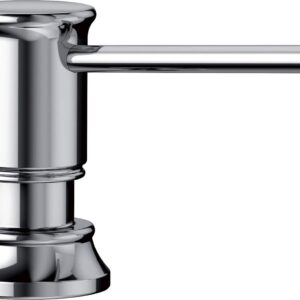 BLANCO KF-442508 Empressa Semi-Pro Kitchen Faucet with Soap Dispenser, Polished Chrome