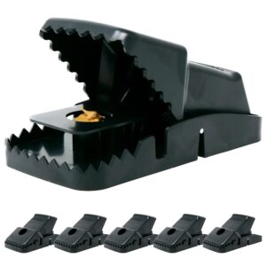 catchmaster jumbo snapper quick set rat/mouse snap trap - 6 pack