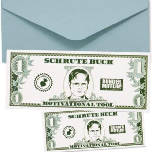 Chillkat Schrute Buck Birthday Card with Sticker, The Office TV Show (1)