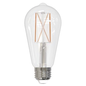 Bulbrite Item 776767, Filament LED Light Bulb, 8.5 Watt, ST18, 2700k, Fully Compatible Dimming, Long Life LEDs for Lasting Vintage Appeal, (Pack of 10)