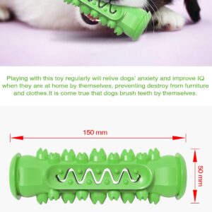 Dog Chew Toy Set for Aggressive Chewers (3 Pack) - Tooth Brushing Teething Toy - Tennis Ball - Dog Rope - Dental Care Textured Toothbrush - Interactive Chew Toy