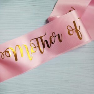 Magnusson's Garden Mother of the Groom Sash, Bachelorette Party Bridal Shower Accessories, Wedding Engagement Gift Idea for Mother-in-Law from Bride