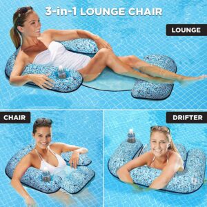 Aqua 3-in-1 Lounge Chair, 57"