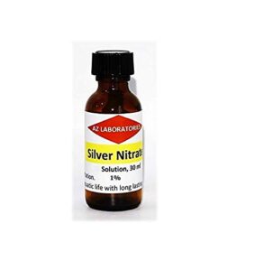 silver nitrate solution / 1% / 30 ml / 1 fl oz/usa finest quality