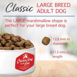 Chicken Soup for The Soul Classic Dry Large Breed Adult Dog Food, Beef & Brown Rice Recipe, 28 Pound Bag | Soy Free, Corn Free, Wheat Free, Made with Real Ingredients