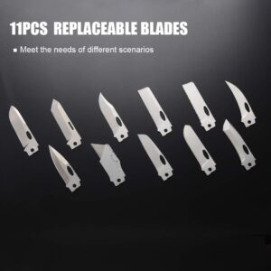 ROXON BA030809 Replaceable Knife Blades for S802 Phantom, S502U Phantasy and S501U KS Scissor