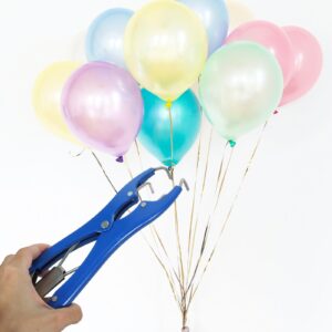 NUOBESTY Metal Balloon Expansion Pliers Tool Filling Balloon Mouth Expander DIY Tools for Sequins Confetti Filling Home Party Activities Dedicated Blue