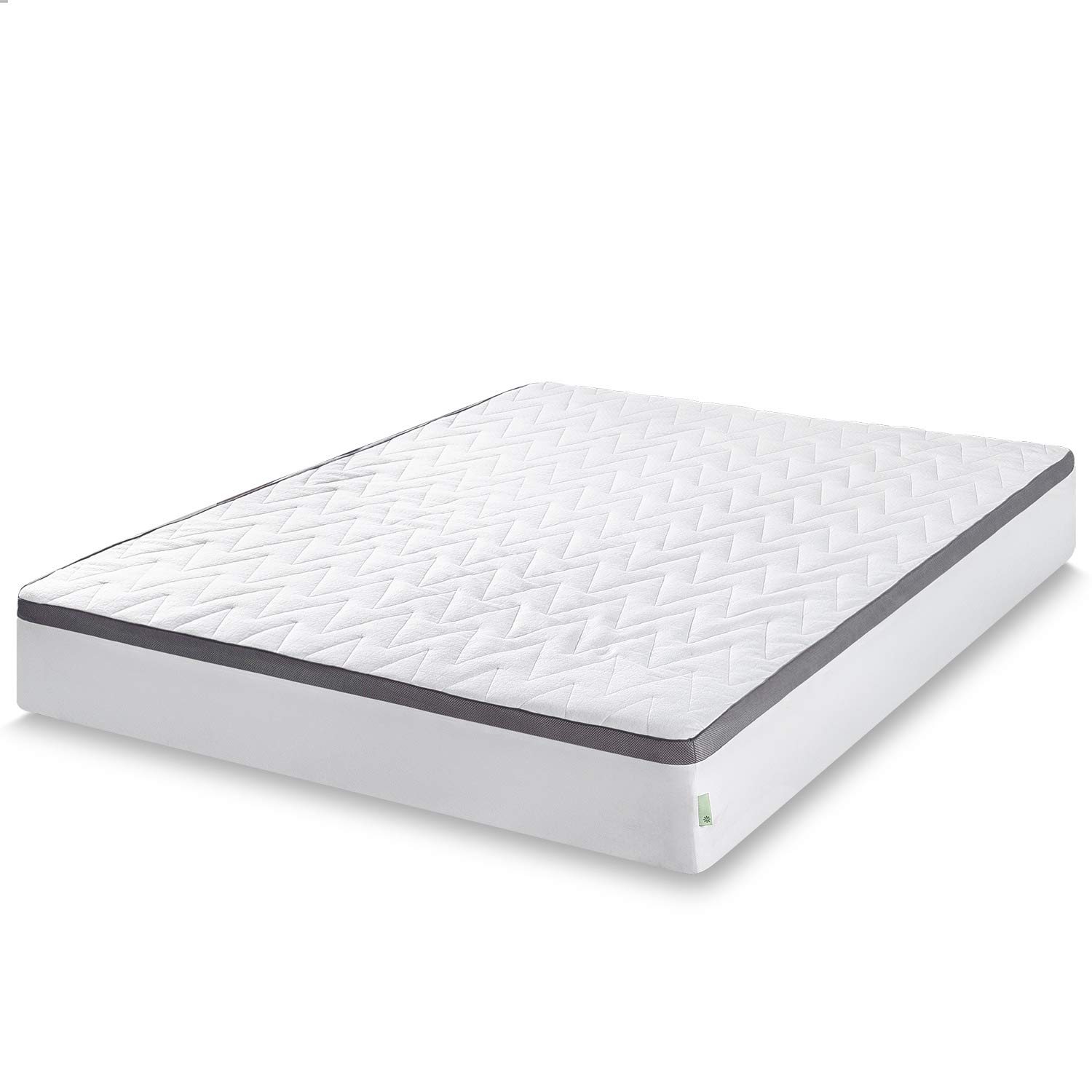 ZINUS 1.5 Inch Luxury TorsoTec Memory Foam Mattress Topper with Removable Cover, Pressure-Relieving Design, Queen