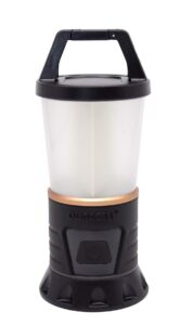 duracell 600 lumen led lantern with 360° & 180° lighting for camping, fishing, & emergency use - 5 modes and 3-aa batteries included