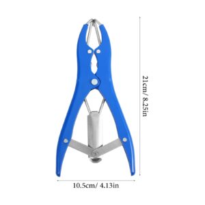 NUOBESTY Metal Balloon Expansion Pliers Tool Filling Balloon Mouth Expander DIY Tools for Sequins Confetti Filling Home Party Activities Dedicated Blue