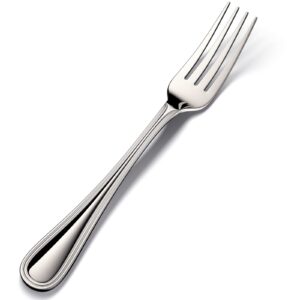 18/10 stainless steel dinner fork, 8-inch, set of 12,heavy duty and dishwasher safe