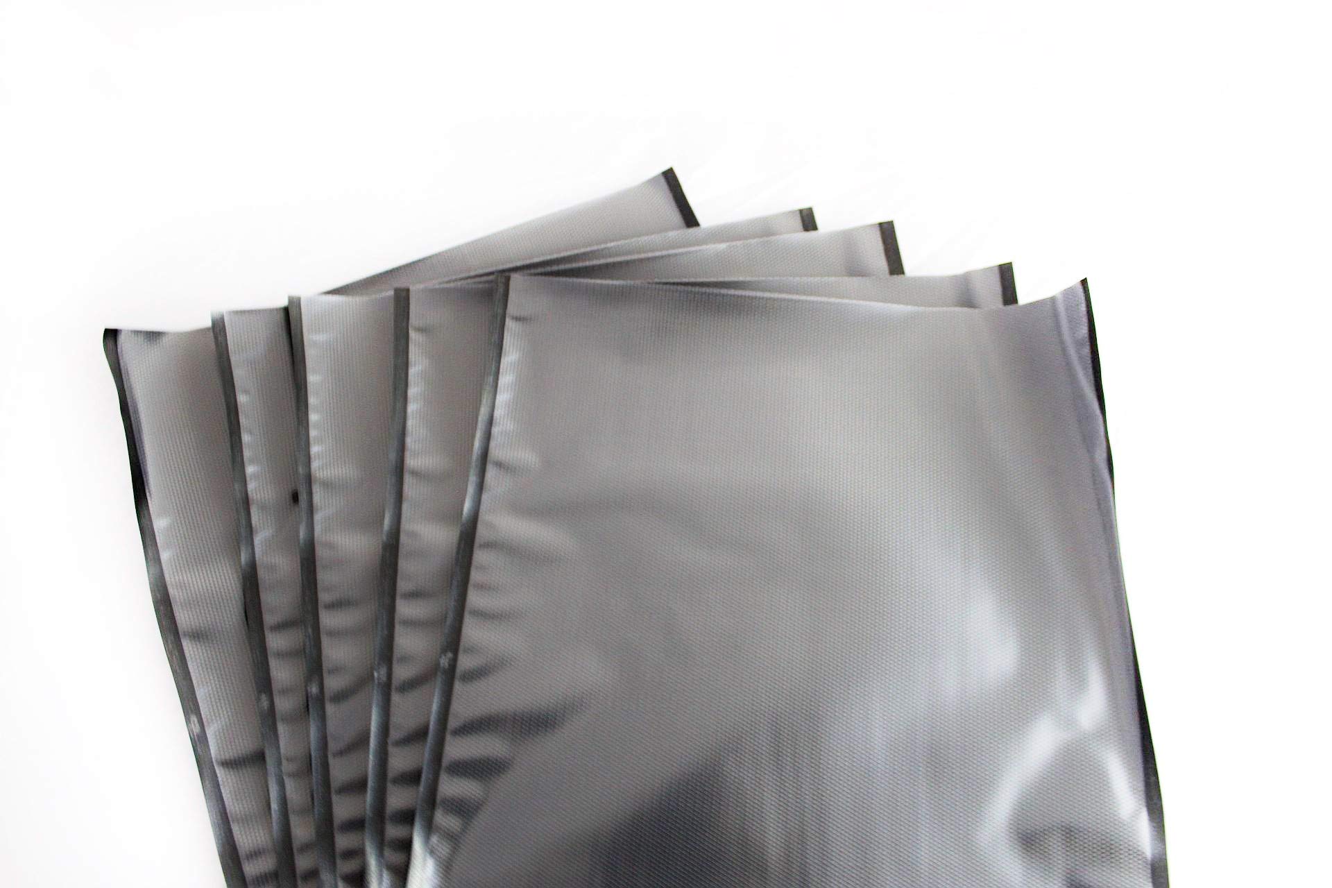 Black/Clear Precut Vacuum Bags - (50/Pack) (15x20)