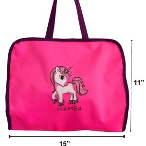 HOME4 Unicorn Toy Dolls Travel Carrying Bag Storage Organizer Compatible with Surprise Toys OMG Barbie LOL