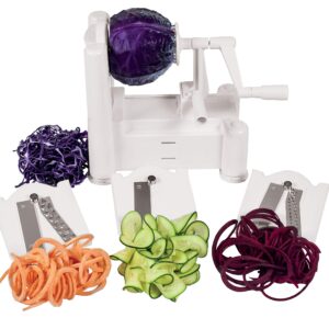 BelleVie Tri-blade Spiralizer 3 Blade Spiral Slicer"