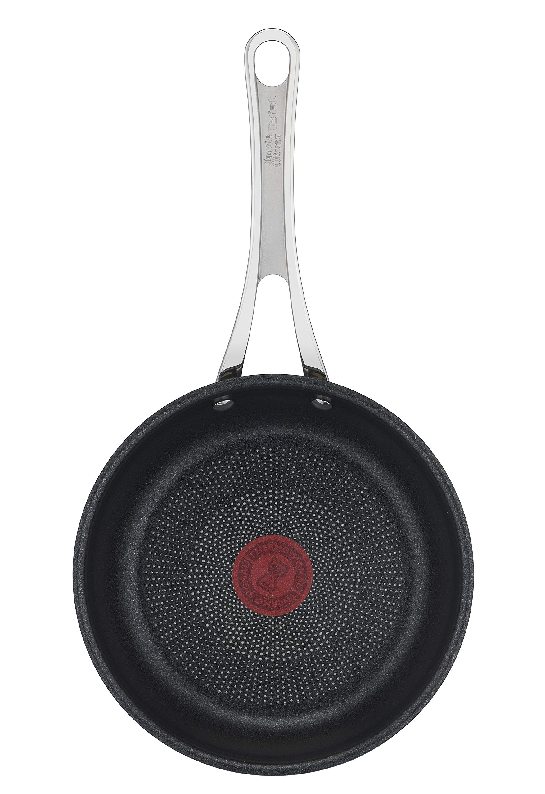 Tefal E30604 Cook`s Classic Frying Pan, 24cm, Jamie Oliver, Stainless Steel