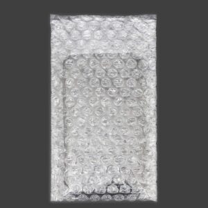 200 Pack 4x8 Inch Bubble Cushion Wrap Bags for Shipping Packing Small Clear Bubble Out Pouches Double Walled Bubble Cushioning Bags for Moving Storage