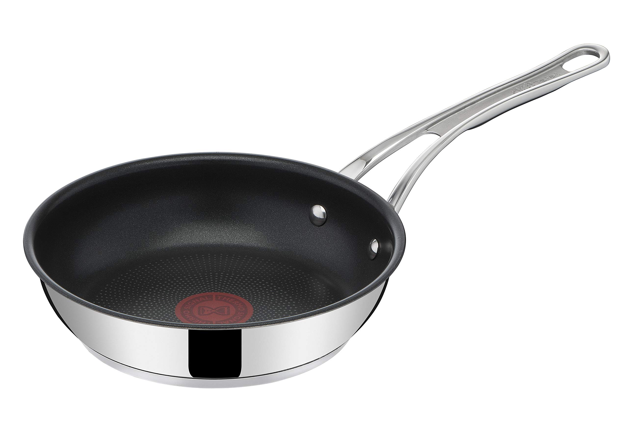 Tefal E30604 Cook`s Classic Frying Pan, 24cm, Jamie Oliver, Stainless Steel