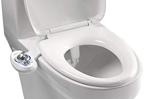 Bidet Toilet Attachment Eco-Splash Bidet Basic - Dual Nozzle - Cold Water - Self Cleaning Bidet Toilet Attachment