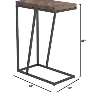 Coaster Home Furnishings Chevron Rectangular Tobacco Accent Table (931147)