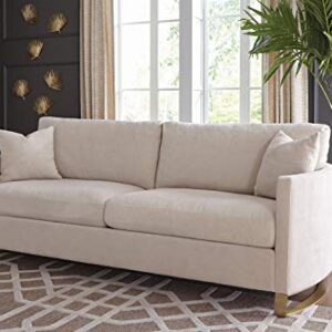 Coaster Home Furnishings Corliss Upholstered Curved Arms Sofa Beige