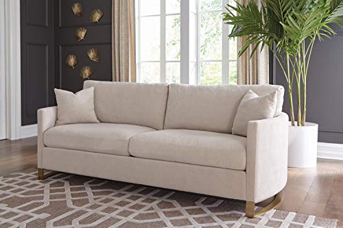 Coaster Home Furnishings Corliss Upholstered Curved Arms Sofa Beige