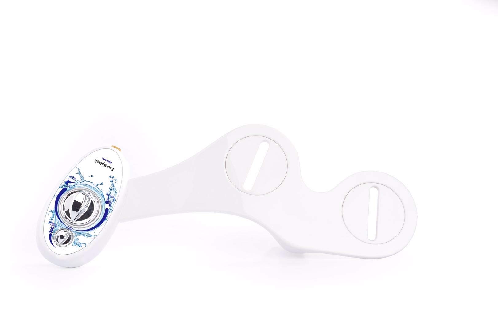 Bidet Toilet Attachment Eco-Splash Bidet Basic - Dual Nozzle - Cold Water - Self Cleaning Bidet Toilet Attachment