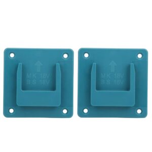 2pcs electric tool holder power machine storage rack for makita 18v electric tool(cyan)