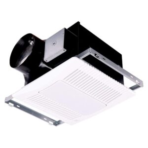 fantech pro plus-l exhaust fan bath fan, surface mount, 2 sensor grille w/led, 140 cfm, 6"