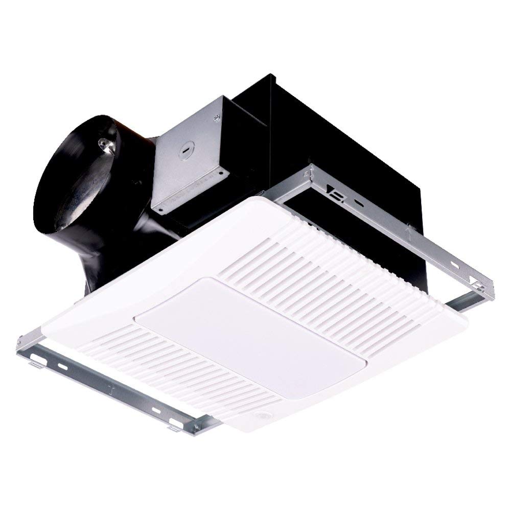 Fantech PRO Plus-L Exhaust Fan Bath Fan, Surface Mount, 2 Sensor Grille w/LED, 140 cfm, 6"