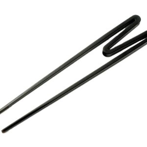 Happy Sales HSCPBLK, Training Chopsticks Chopsticks Helper Quick Sticks, Black