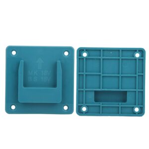 2pcs Electric Tool Holder Power Machine Storage Rack for Makita 18V Electric Tool(Cyan)