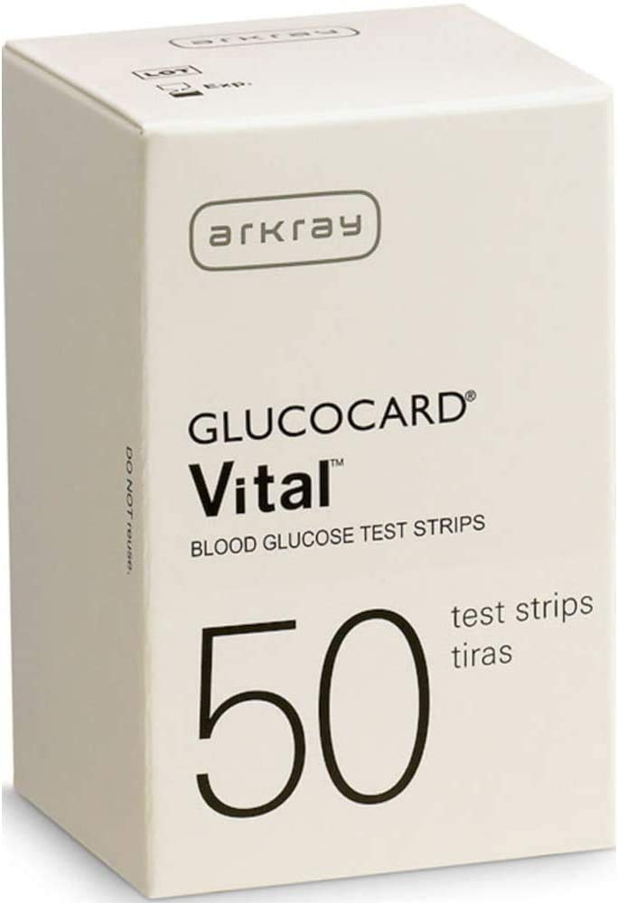 Glucocard Vital Blood Glucose Test Strips For Glucocard Blood Glucose Monitoring Meter