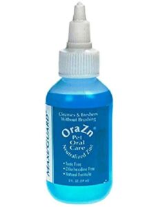 maxi-guard maxiguard orazn pet dental care gel for dogs, cats and companian animals (2oz)