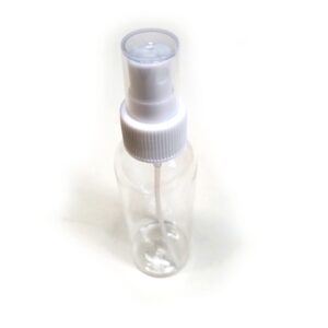 Empty Fine Mist Spray Bottles - 100 ml (3.5 oz) PET Plastic (Single)