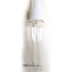 Empty Fine Mist Spray Bottles - 100 ml (3.5 oz) PET Plastic (Single)