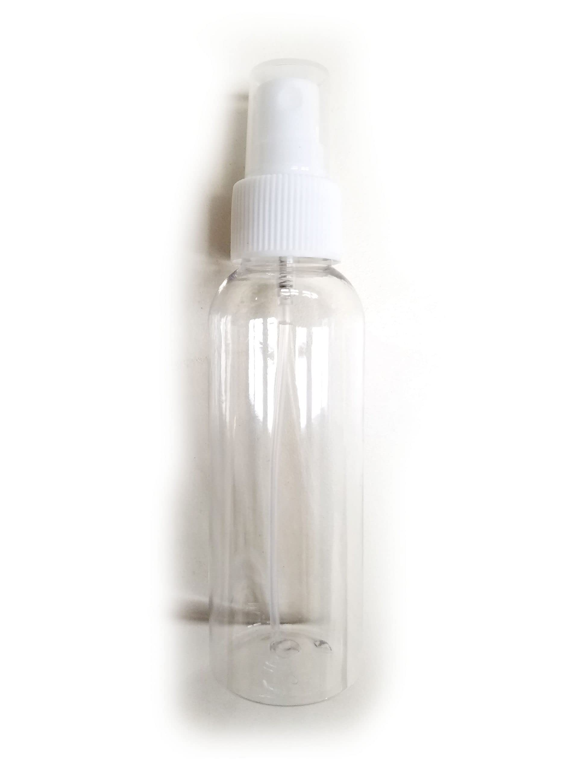 Empty Fine Mist Spray Bottles - 100 ml (3.5 oz) PET Plastic (Single)