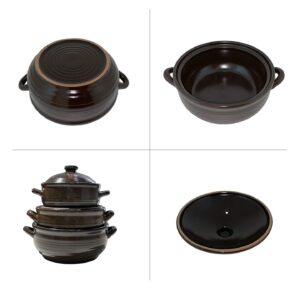 OnggiJonggi Korean Earthenware Clay Hot Pot (1100ml)