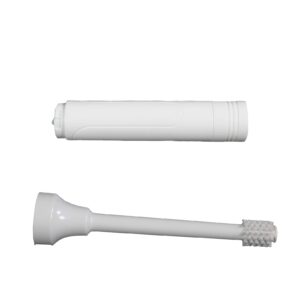 Penn-Plax 360° Electric Pet Toothbrush – Battery Operated (AA) – Super Soft Bristles for Ultimate Comfort – Safe for All Dogs and Cats