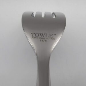 Towle Living Wave Stainless Steel Dinner Fork (Set of Twelve)