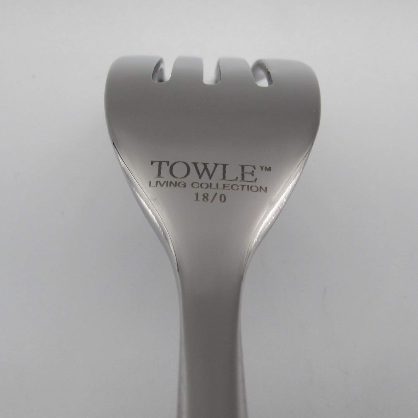 Towle Living Wave Stainless Steel Dinner Fork (Set of Twelve)